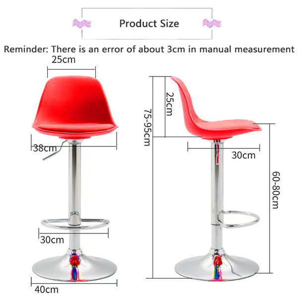 Bar Stools Kitchen Bar Stool Leather Barstools Swivel Gas Lift Counter